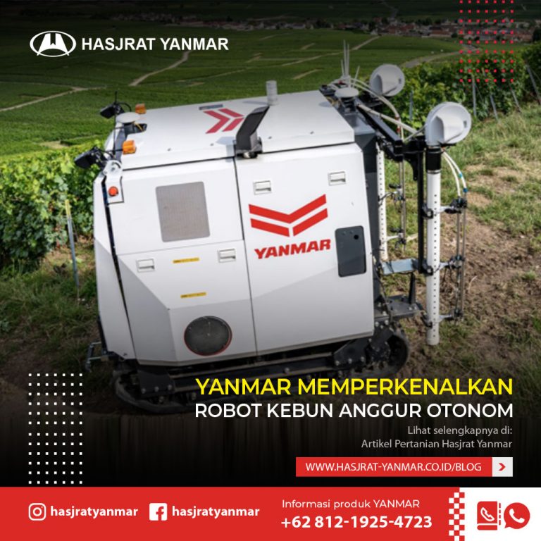 Yanmar Memperkenalkan Robot Kebun Anggur Otonom - Hasjrat Yanmar