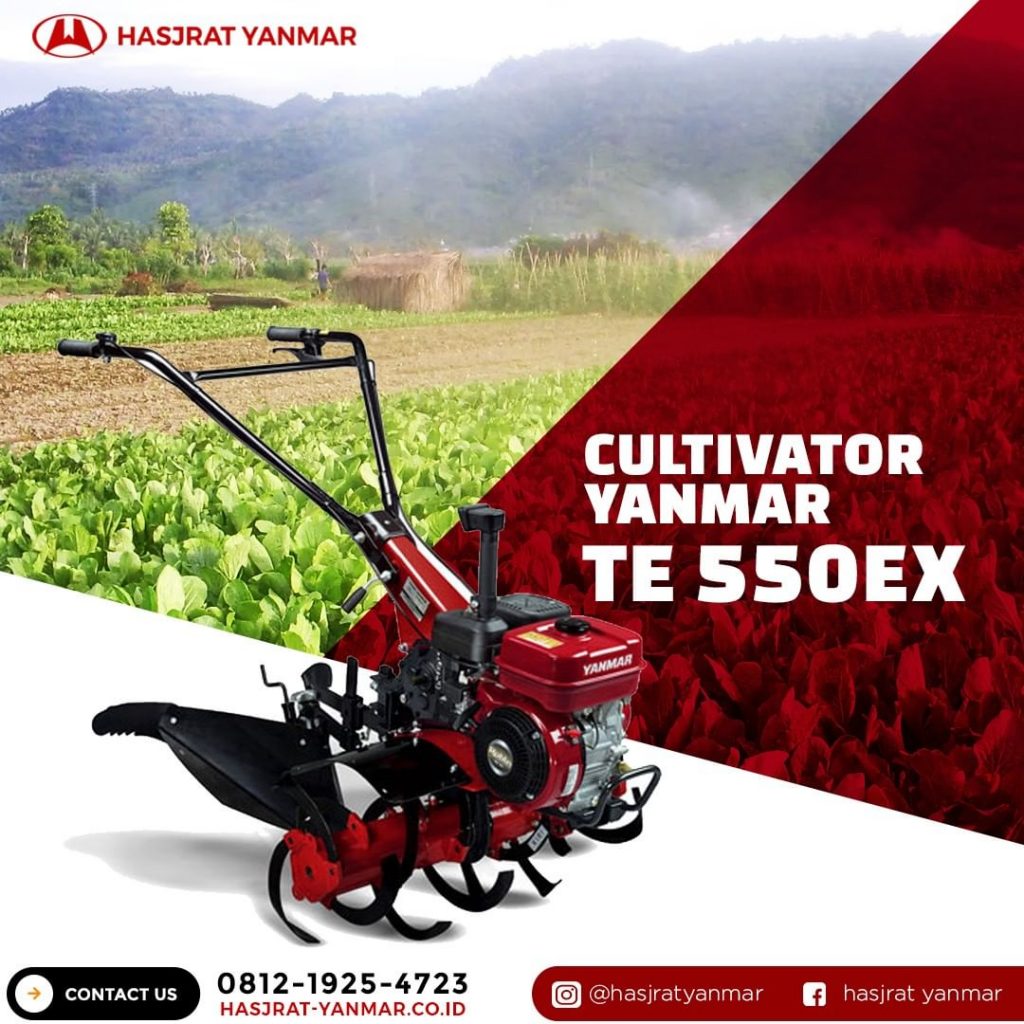 Deskripsi Singkat Traktor Tangan Yanmar Seri TE 550 EX - Hasjrat Yanmar