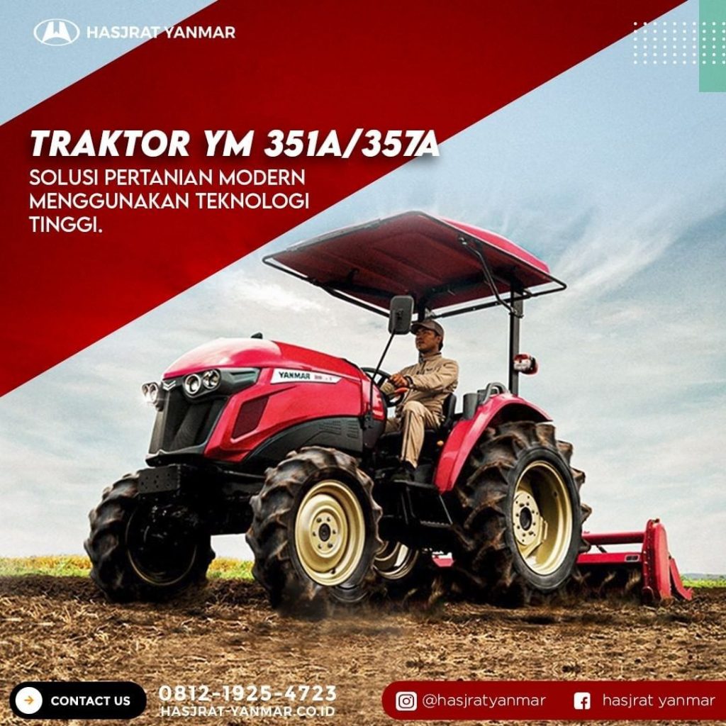 Traktor Yanmar YM 351A/357A Hadir Sebagai Solusi Pertanian Modern ...