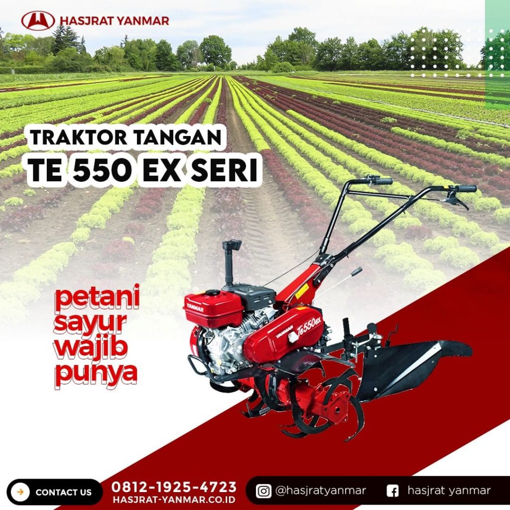 Menengok Keunggulan Traktor Tangan Yanmar TE 550 EX Series - Hasjrat Yanmar