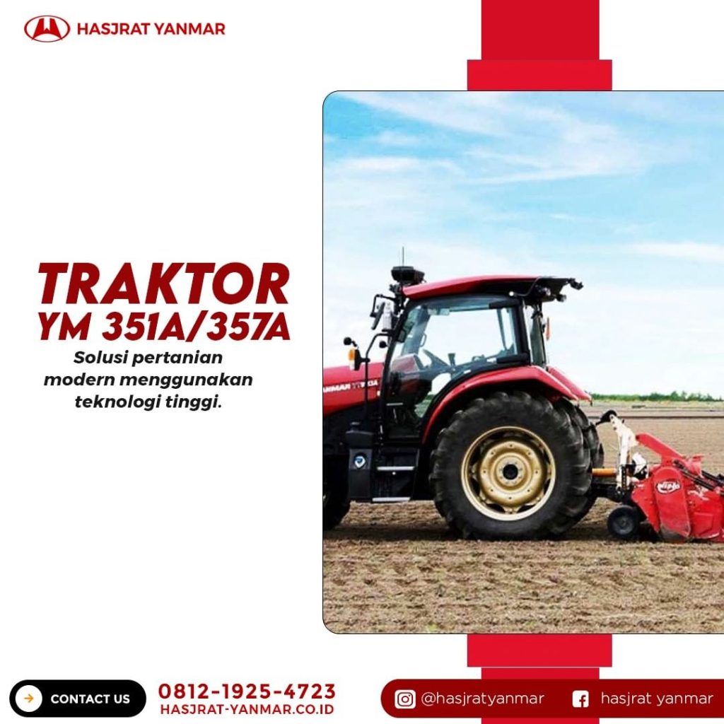 Traktor Yanmar YM 351A: Solusi Pertanian Modern Anda