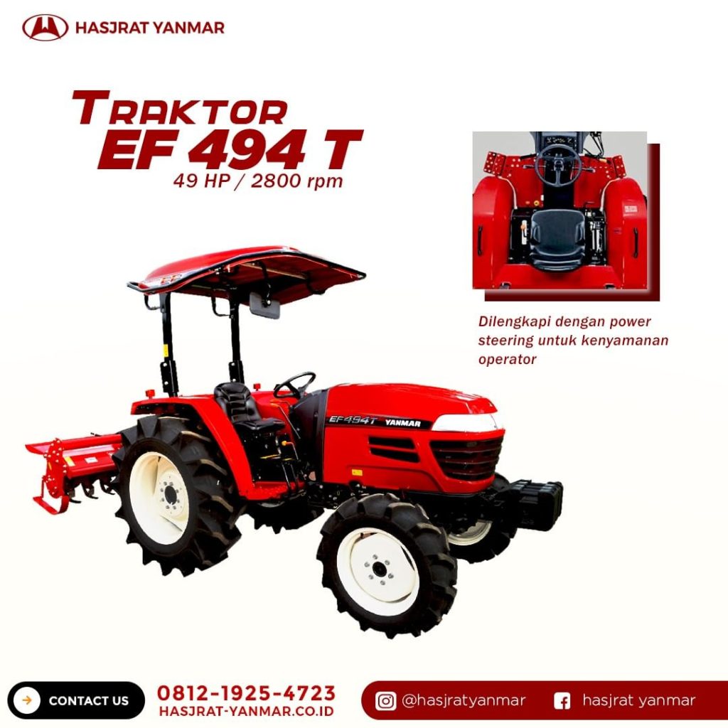 Tangguh dan Punya Banyak Keunggulan: Ini Dia Traktor Roda Empat Yanmar ...