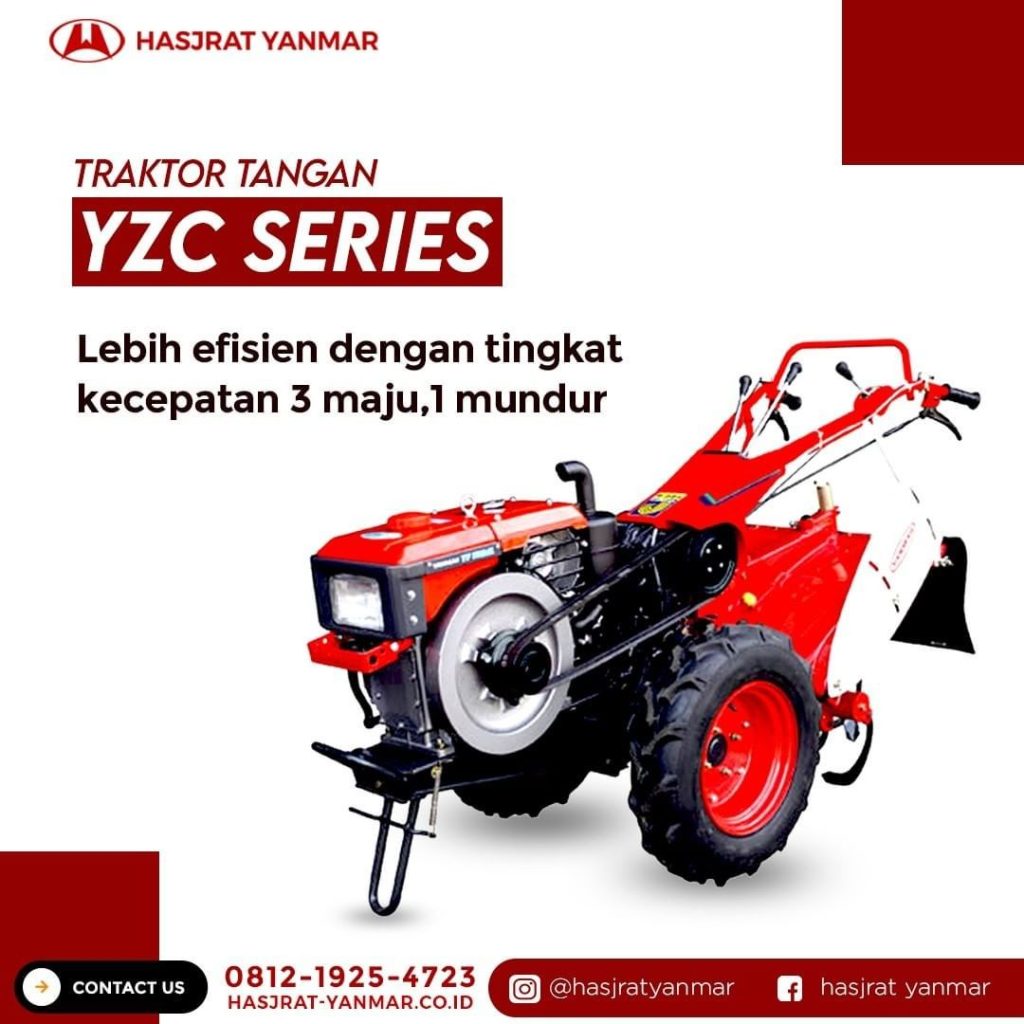Ini Sederet Fitur Unggulan Pada Traktor Tangan Yanmar YZC Series