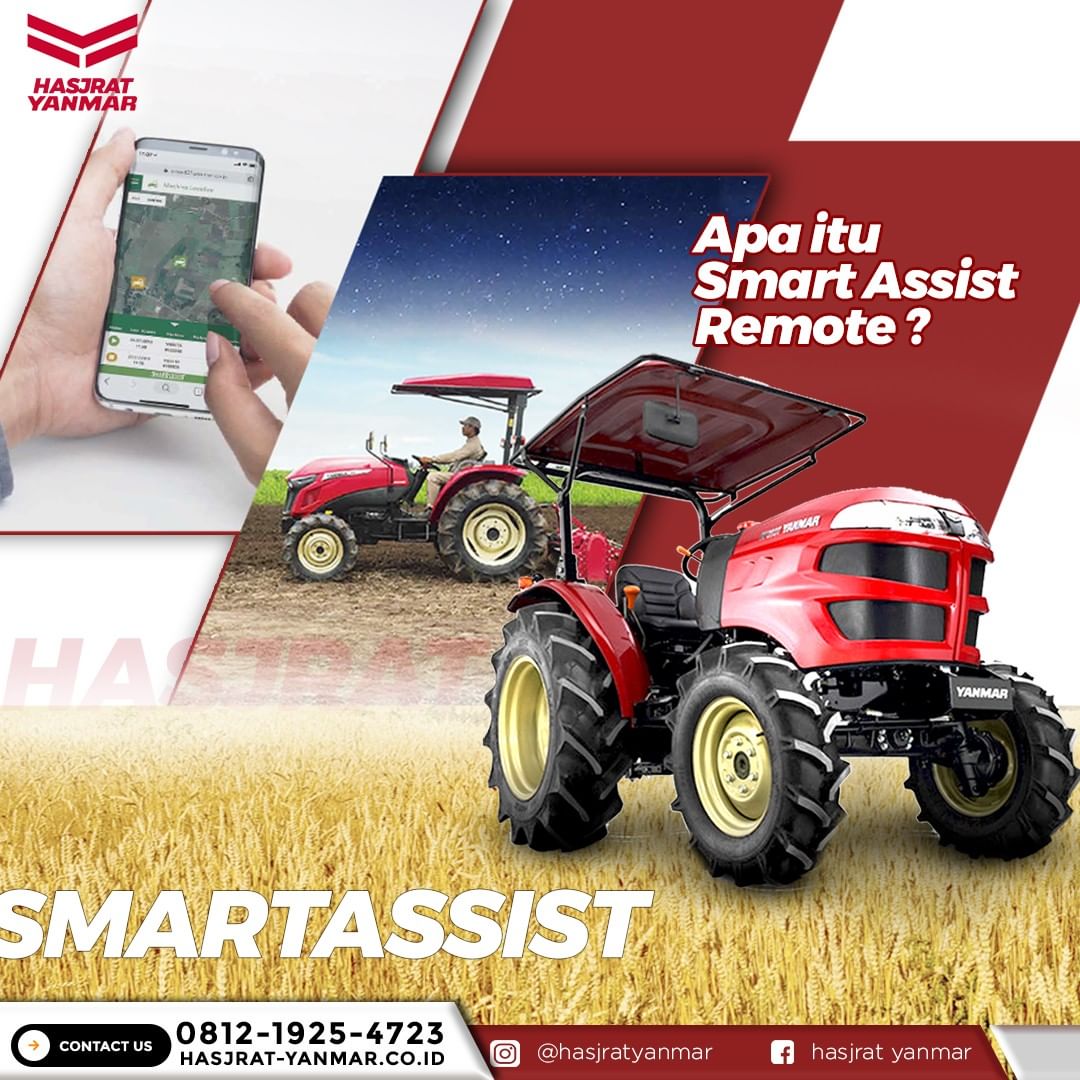 Apa Itu Fitur Smart Assist Remote di Alat Pertanian Yanmar?