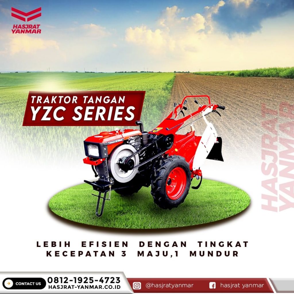 Traktor Tangan YZC Series Bisa Anda Dapatkan di Hasjrat Yanmar