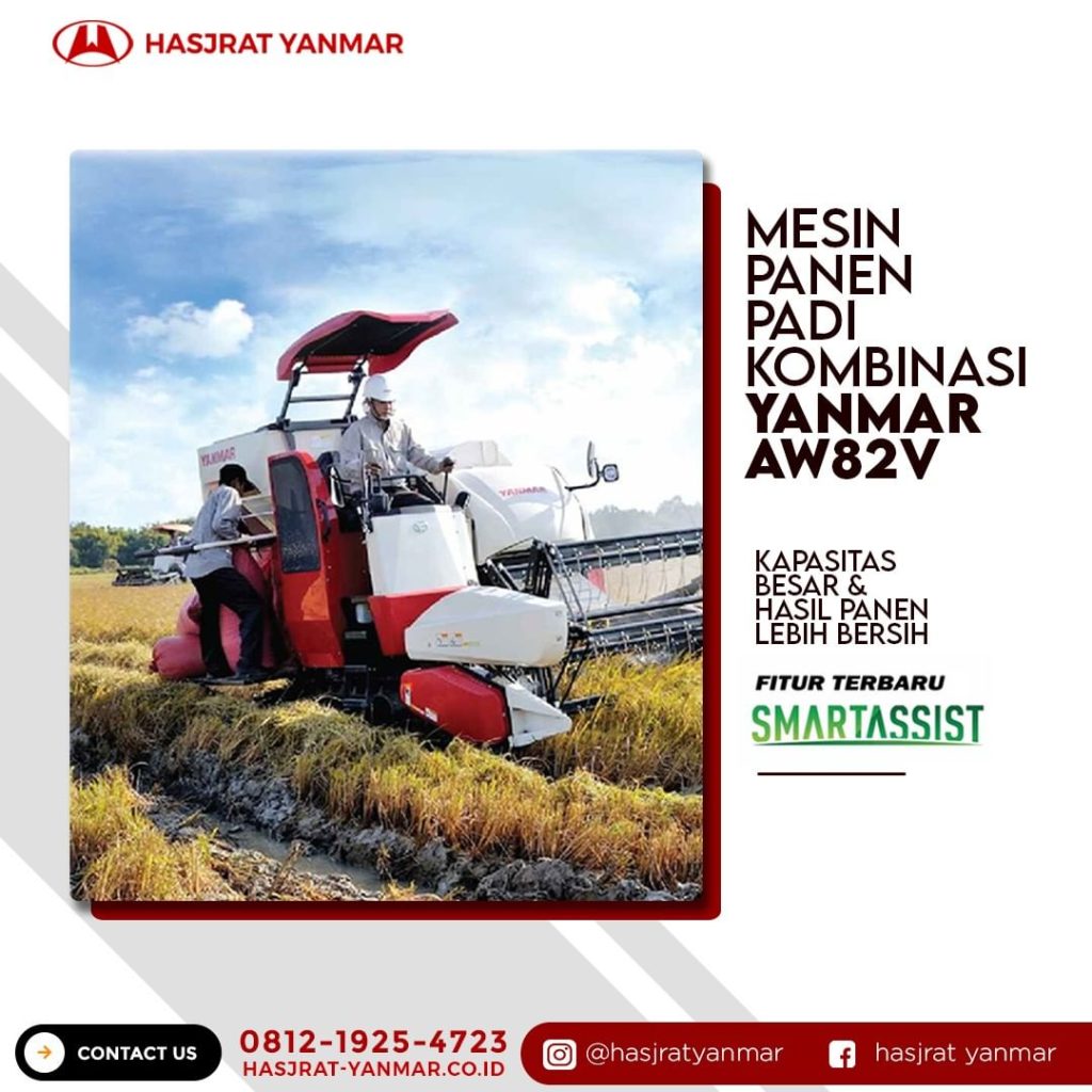 Yanmar YH850: Mesin Panen Padi dengan Tingkat Efisiensi Tinggi