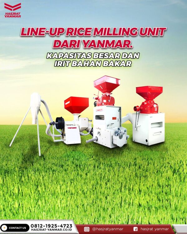 Ini Dia Line Up Rice Milling Unit Persembahan Dari Yanmar