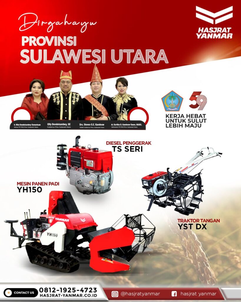 Hasjrat Yanmar – Distributor Mesin Pertanian Indonesia - Hasjrat Yanmar