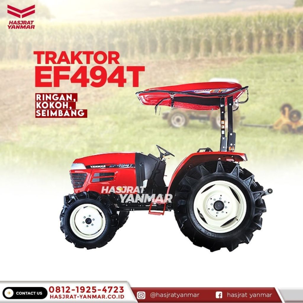 Ini Dia Traktor Mini Yanmar TE 550 EX: Punya Daya Jelajah Luas!