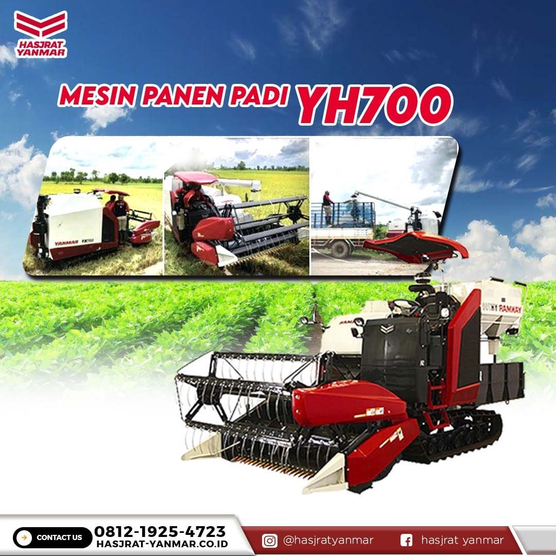Deskripsi Produk: Mesin Penggiling Padi Yanmar YMM20 - Hasjrat Yanmar