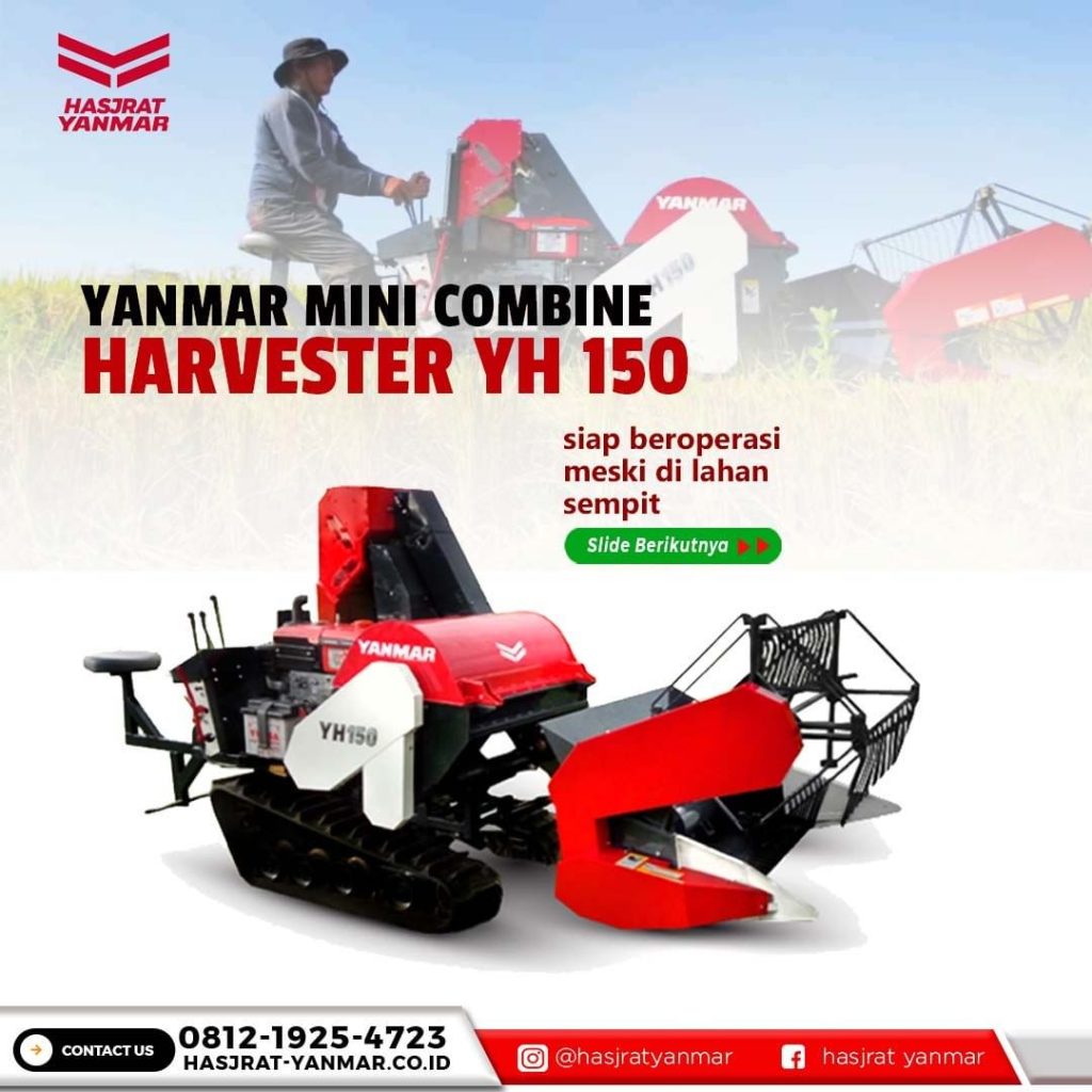 Dua Keunggulan dari Mesin Panen Padi Yanmar AW70V Dua Keunggulan dari Mesin Panen Padi Yanmar AW70V
