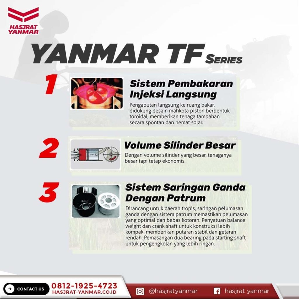 Mesin Penggerak Yanmar TF Series Tawarkan Tiga Keunggulan