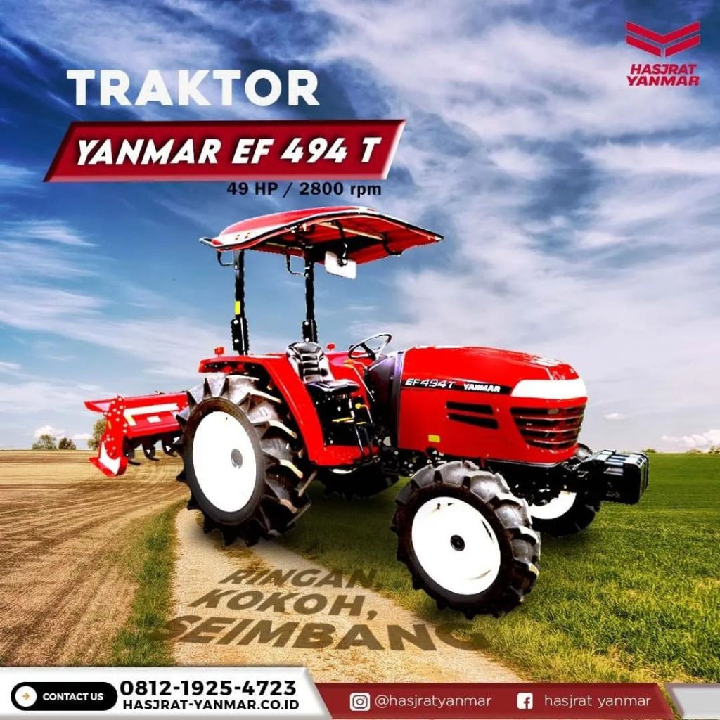 Teknologi Terbaik Yanmar Hadir Dalam Wujud Traktor YM Series - Hasjrat Yanmar
